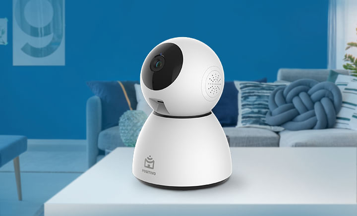 Smart Câmera Bot Wi-Fi | Positivo Casa Inteligente
